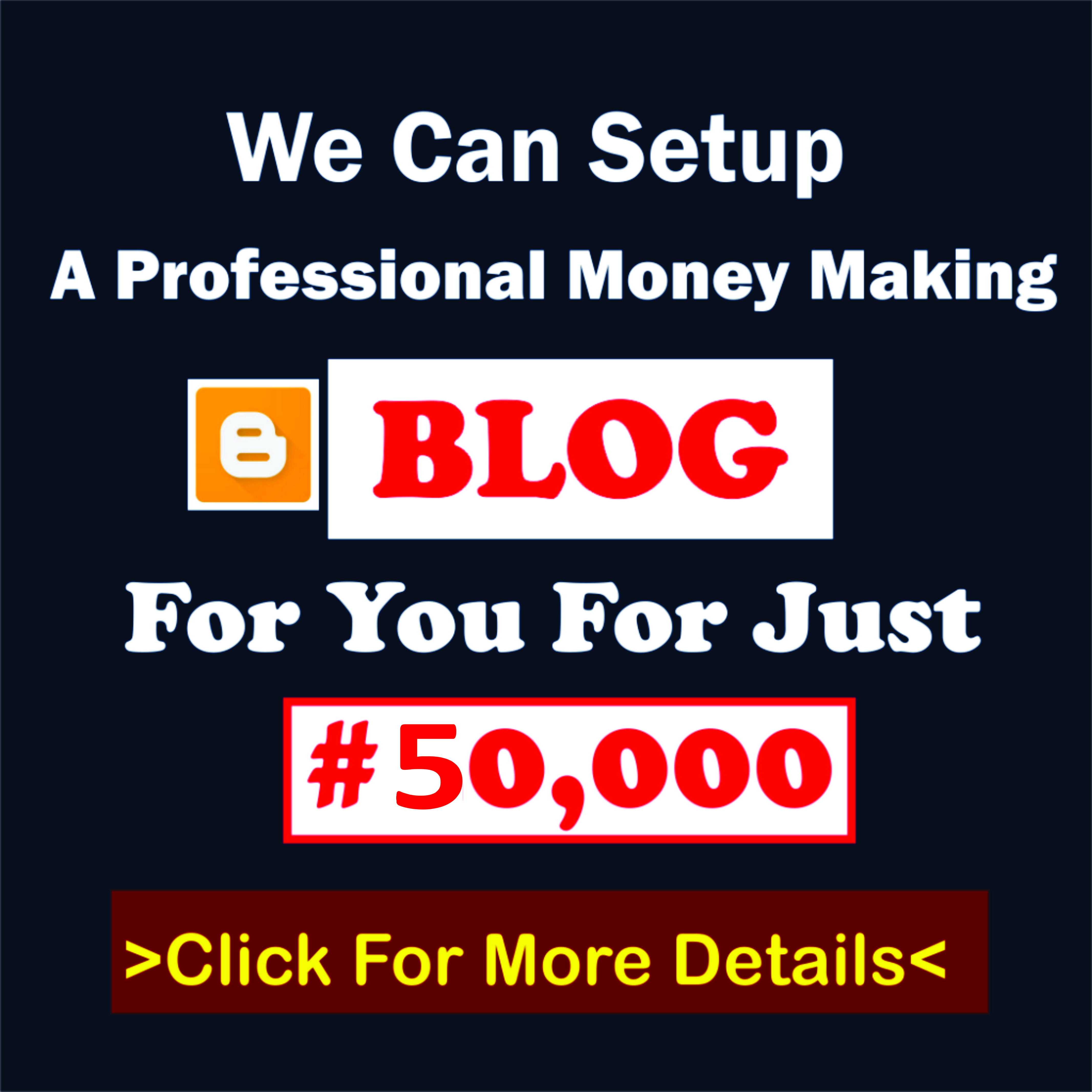 Set Up Money Making Blog For Just N50 000 Youth Entrepreneurship
