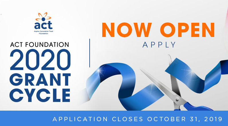 Apply for 2020 ACT Foundation NGO Grant in Nigeria - Youth Entrepreneurship