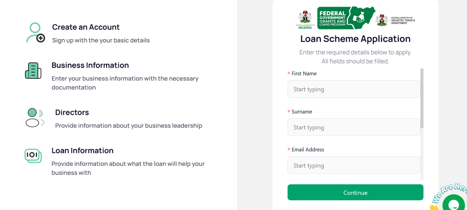 How to Apply for Federal Government Loan through Presidential ...